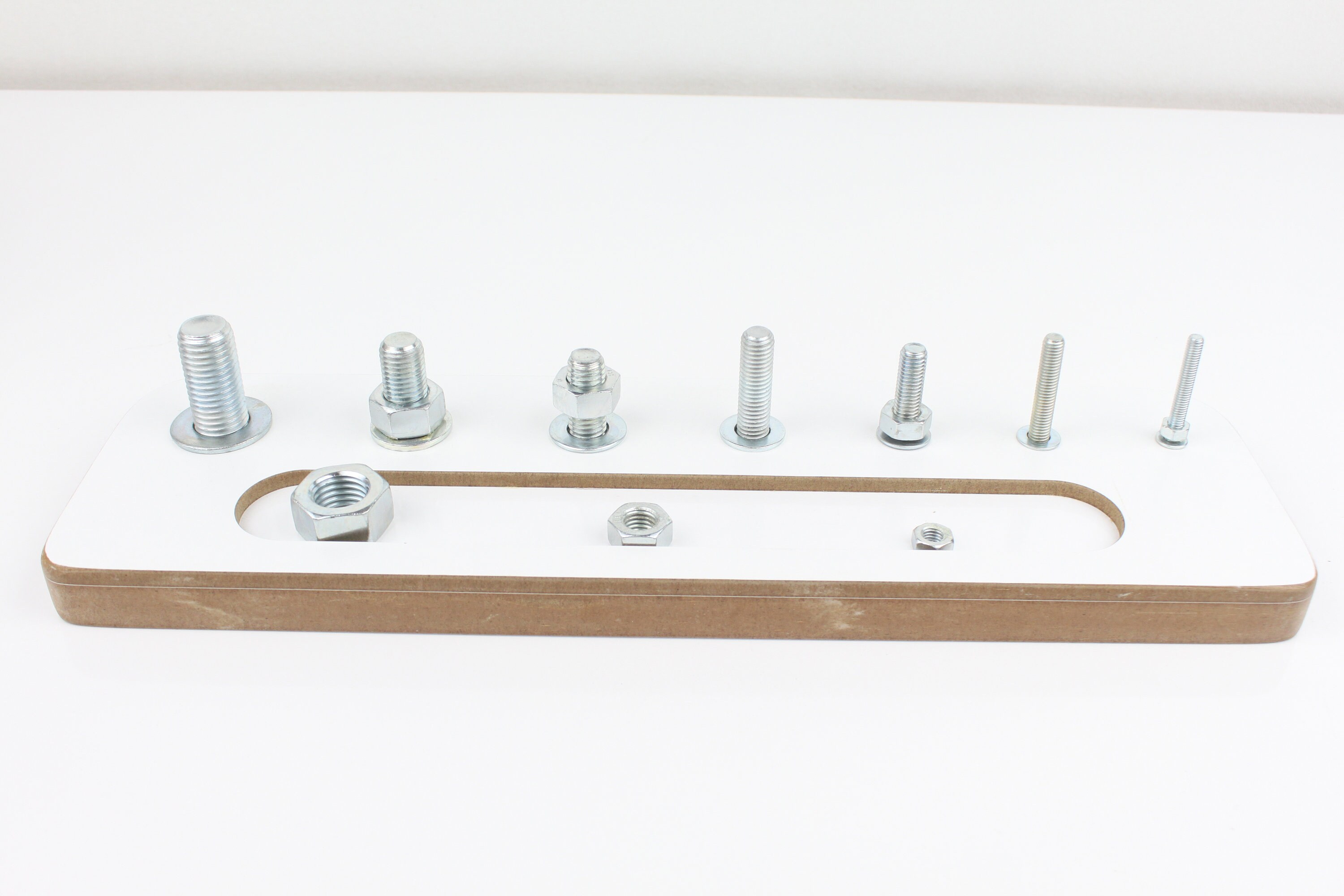 Montessori Screw Board, Practical Motor Skills, Sensory Toy Waldorf ...