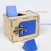 Colorful Box Game for Kids Shape and Color Learning Wooden - Etsy