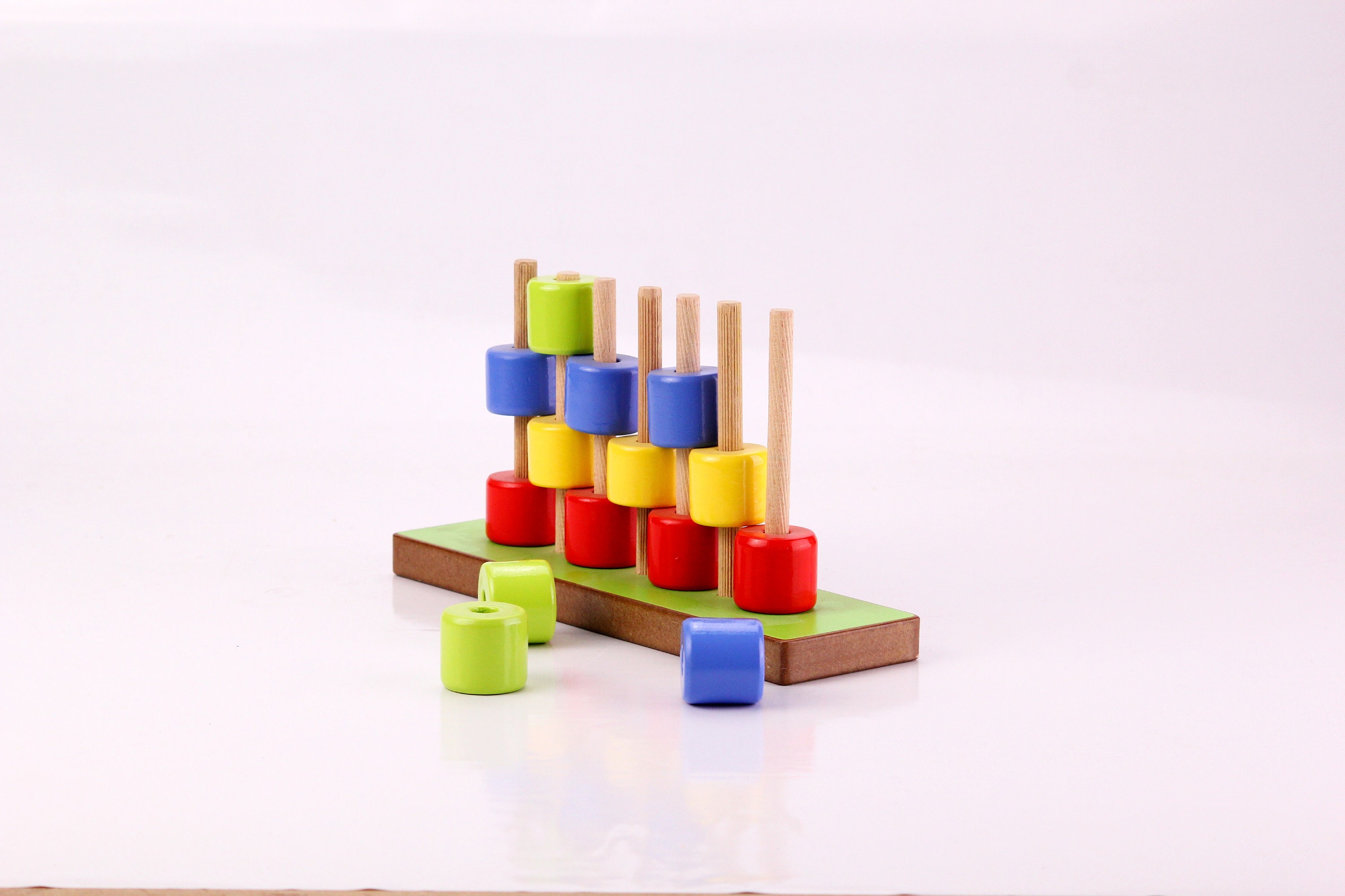3D Cylinder Learning Tower Game for Toddler and Kids Educational Shape ...