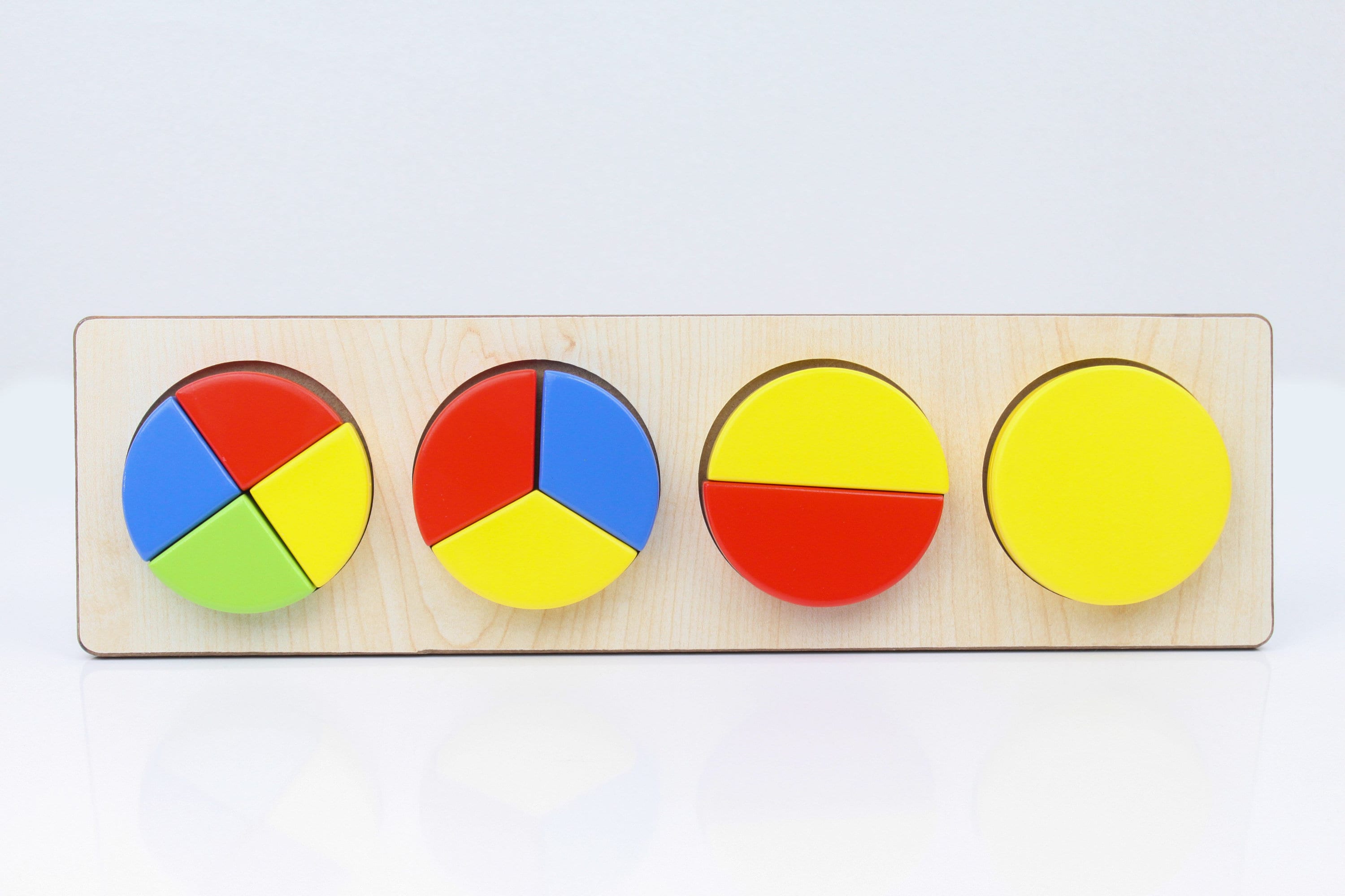 Geometric Shape Puzzle Natural Wood Puzzle for Baby & - Etsy