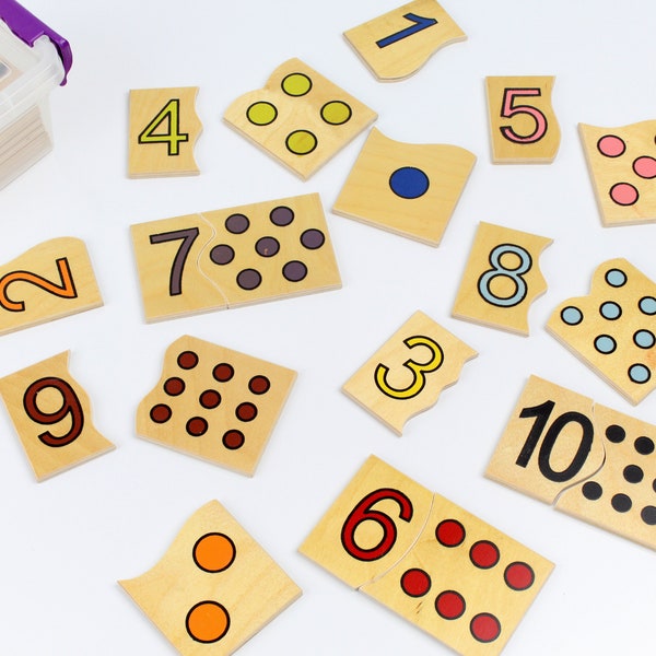 Montessori Learning Number Tracing - Etsy