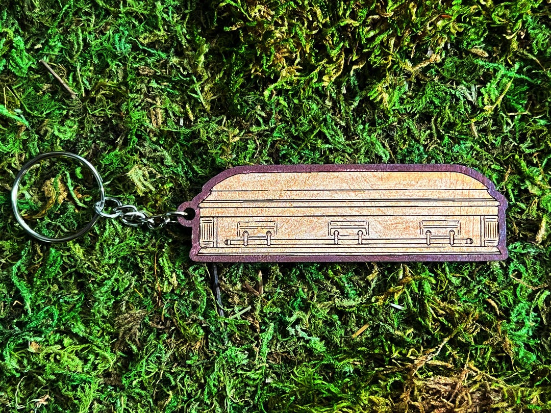 Casket Laser Cut Hand Painted Keychains CSI, Forensic Science, True ...