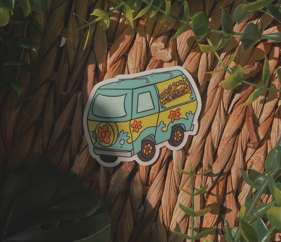 Mystery Van Machine Crime Scene Sticker, Forensics Gift, Real CSI, True ...