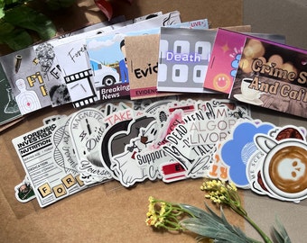 Forensics Umbrella Word Crime Scene Sticker, Forensics Gift, Real CSI ...