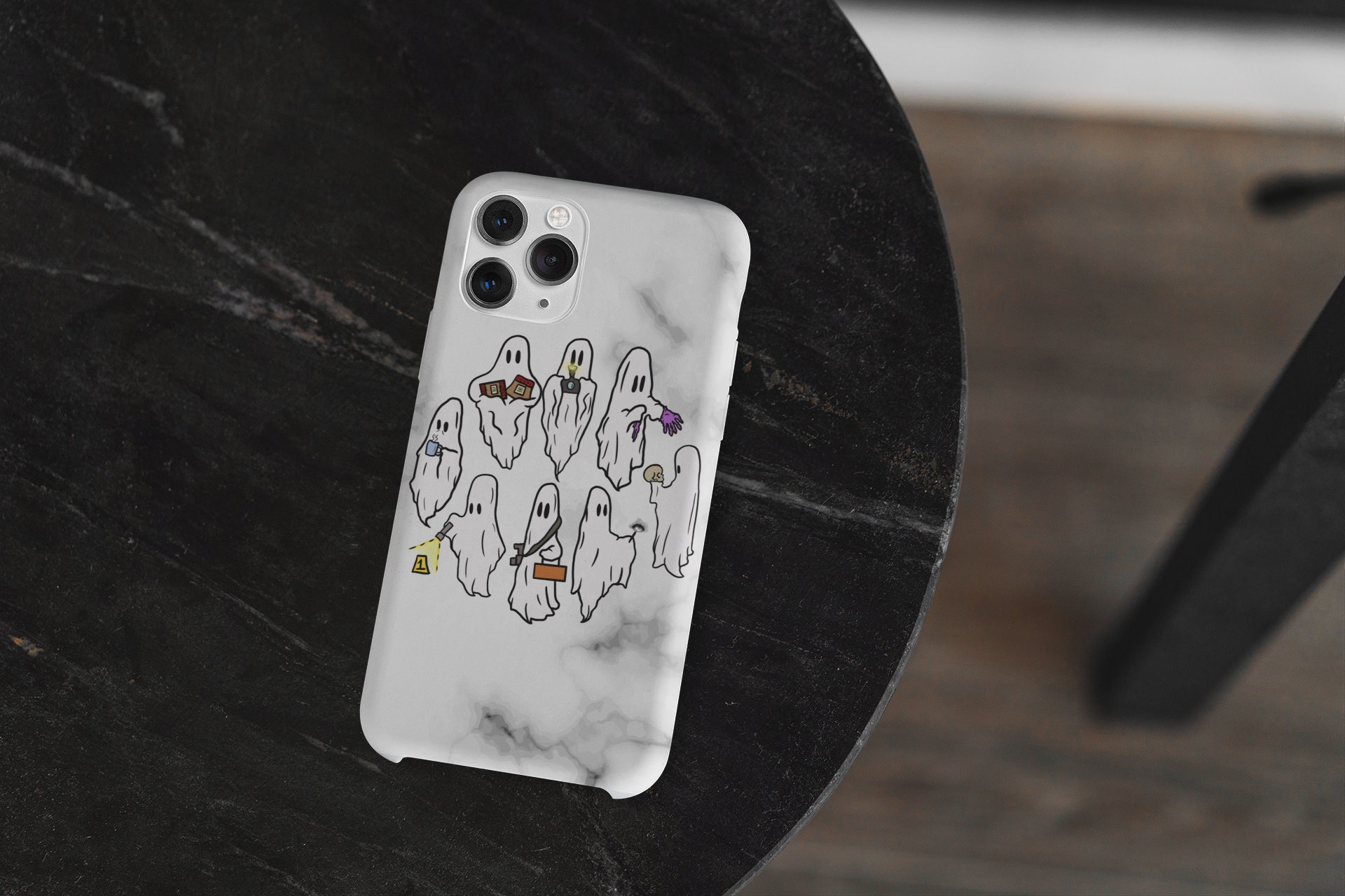 PRINT ON DEMAND Crime Scene Ghost Tough Phone Cases - Etsy