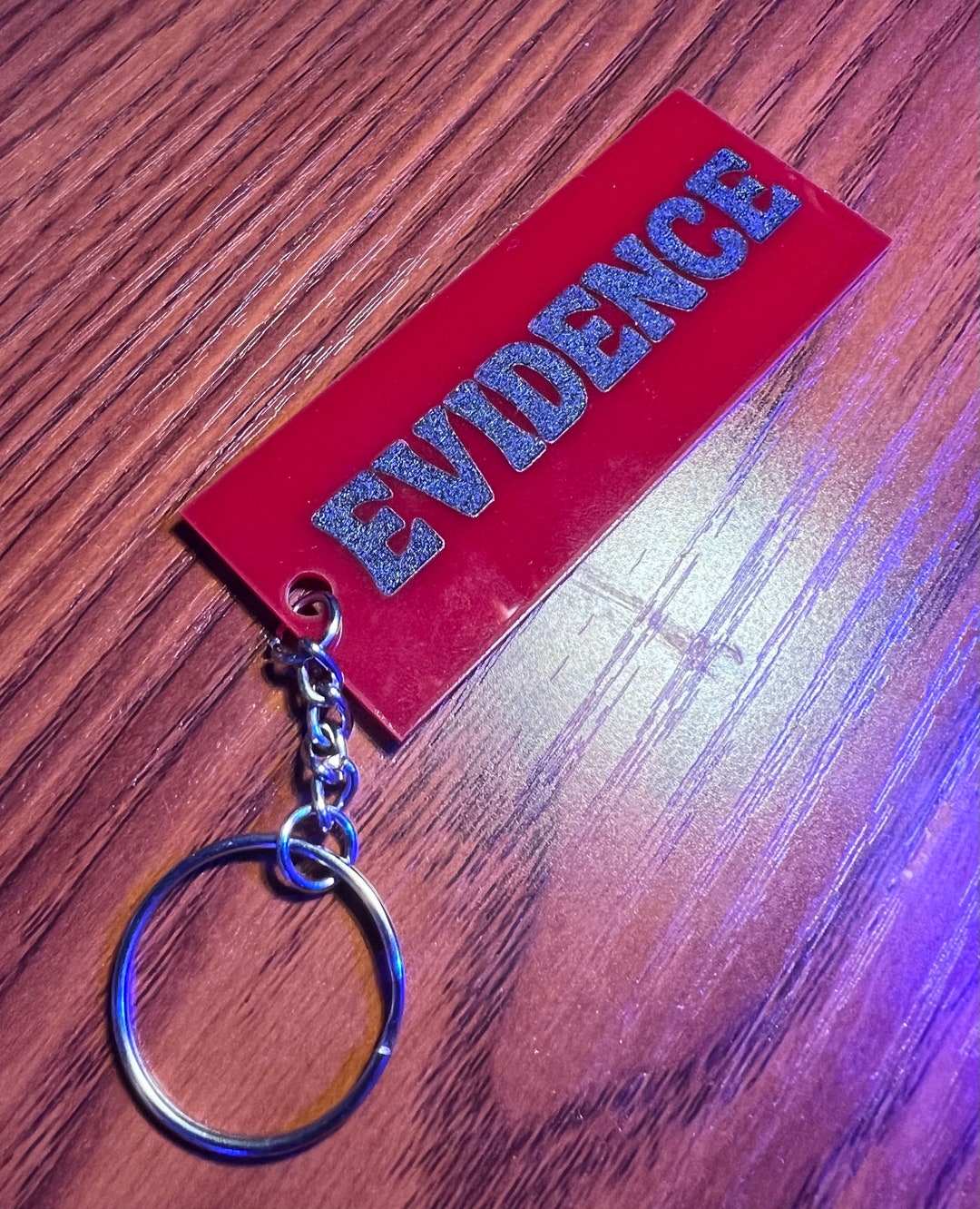 Acrylic Laser Cut Evidence Keychains CSI, Forensic Science, True Crime ...