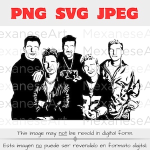 Nsync,png,svg,jpeg,justin Timberlake, Jc Chasez, Joey Fatone, Lance ...