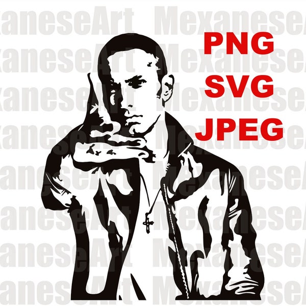 Eminem Silhouette T Shirt - Etsy