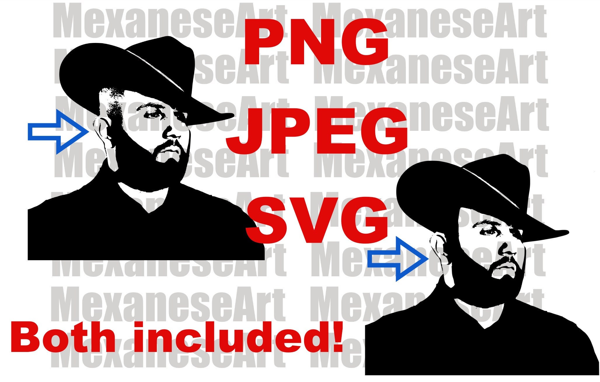 Carin Leon PNG Pdf JPEG SVG Banda Mexican Cricut - Etsy Australia