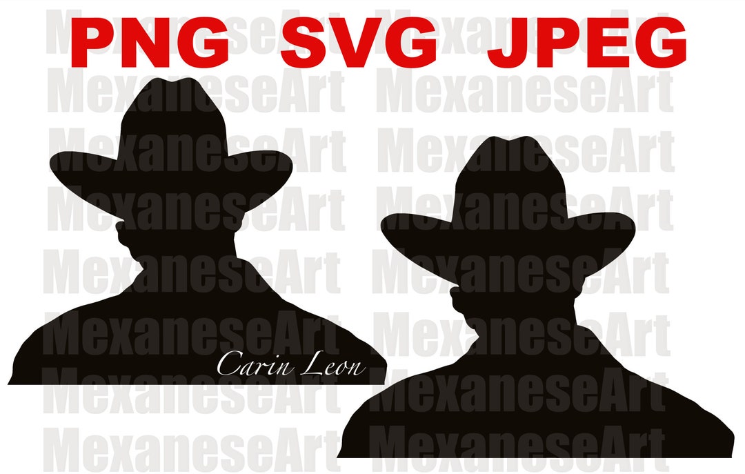 Carin Leon, PNG, JPEG, SVG, Banda, Mexican, Cricut, Printable, Graphics ...