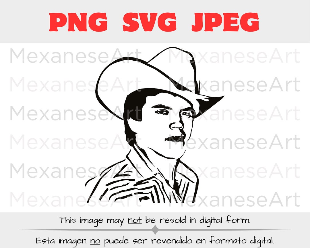 Chalino Sanchez, PNG, SVG, JPEG, Mexicano, Corridos, Music, Printable ...