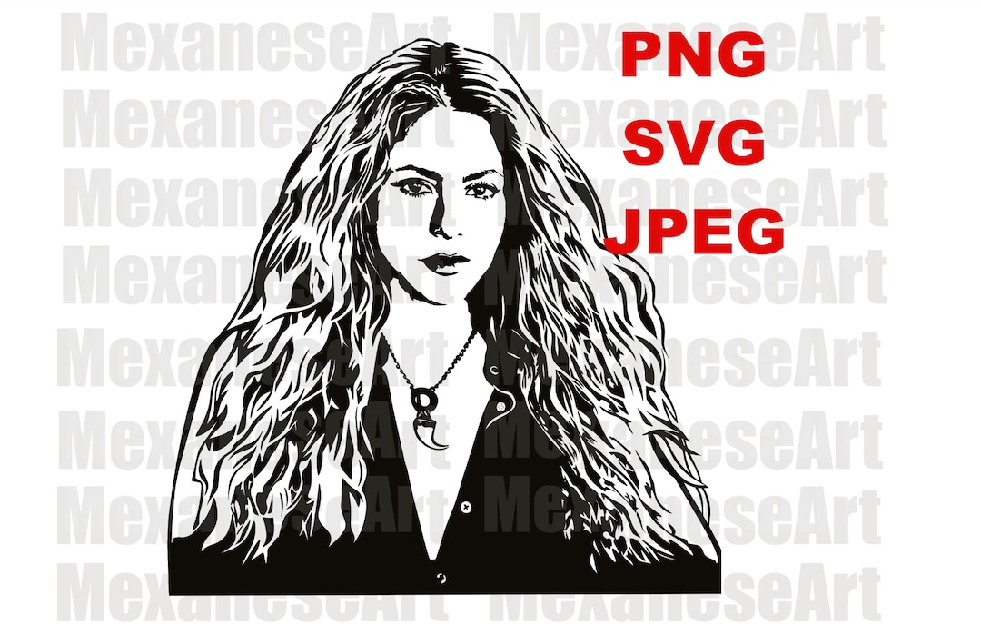 Shakira, PNG, JPEG, SVG, Las Mujeres Ya No Lloran, Loba Como Tu, Musica ...