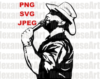 Carin Leon PNG JPEG SVG Banda Mexican Cricut Printable - Etsy