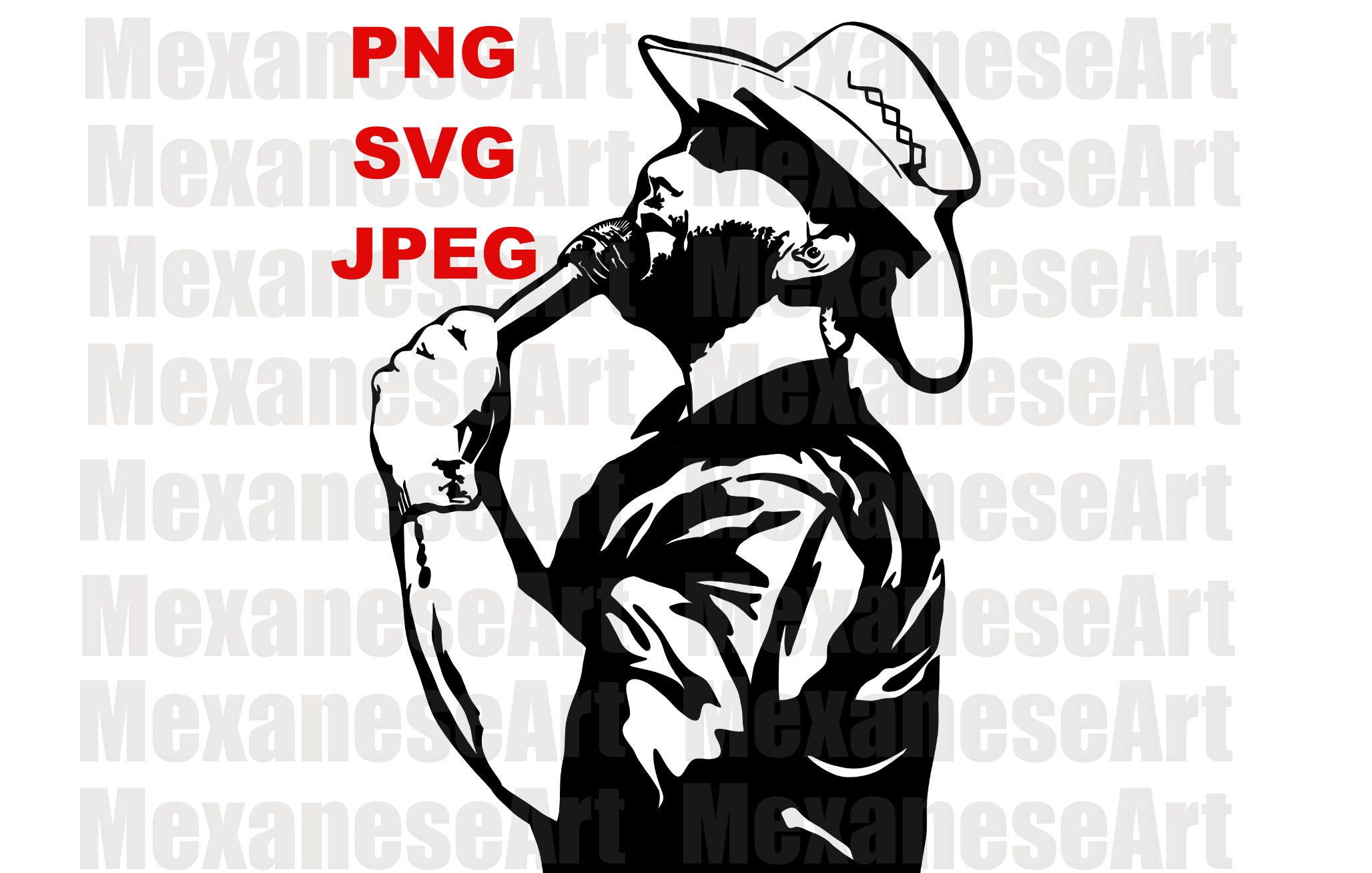 Carin Leon PNG JPEG SVG Banda Mexicano Cricut - Etsy México