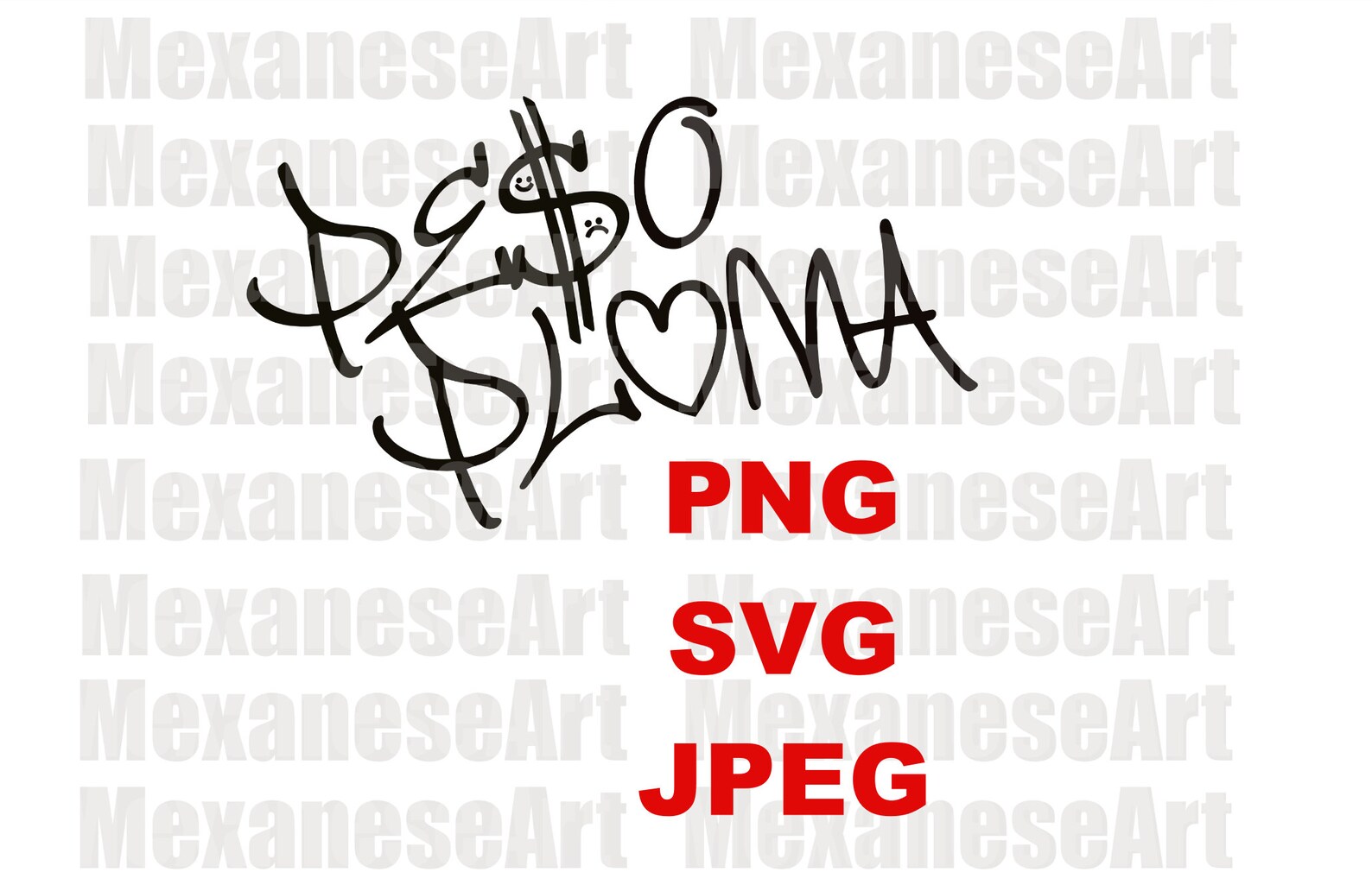 Peso Pluma Bundle, PNG, SVG, JPEG, Musica Regional, Cricut, Printable ...