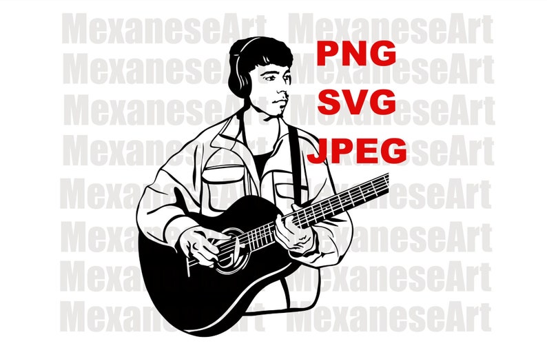 Ivan Cornejo PNG JPEG SVG Banda Urbano Mexican Music - Etsy