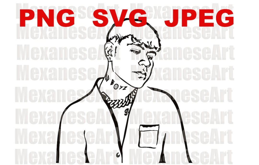 Junior H, PNG, SVG, JPEG, Musica Regional, Corridos Tumbados, Cricut ...