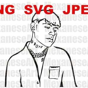 Junior H, PNG, SVG, JPEG, Musica Regional, Corridos Tumbados, Cricut ...