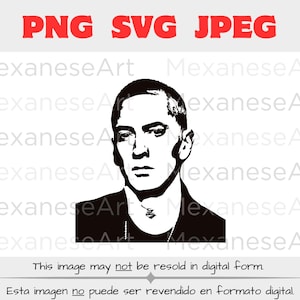 Eminem , PNG, SVG, JPEG, Slim Shady, Rapper, My Name Is, T-shit Design ...