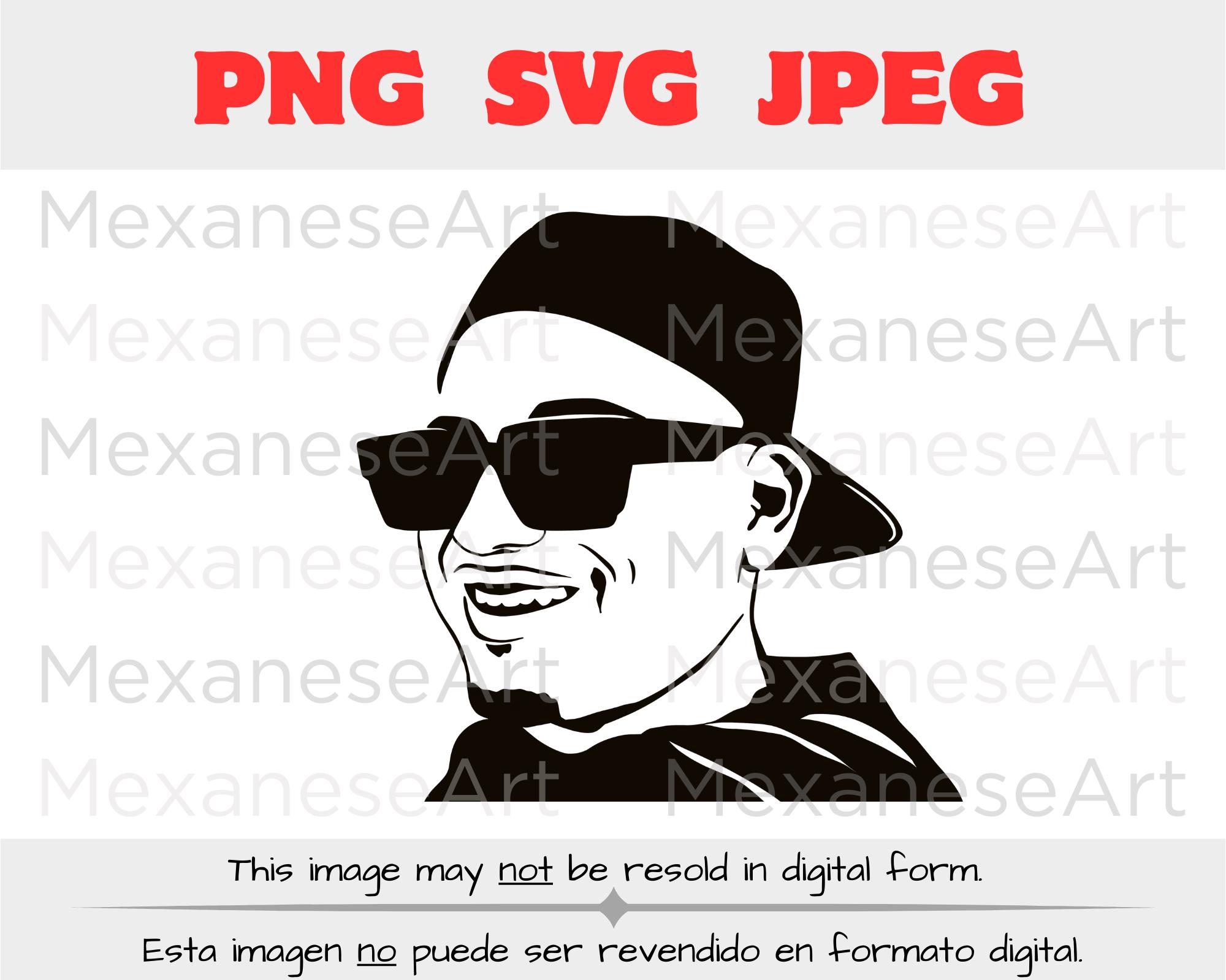 Fuerza Regida, Jesus Ortiz, PNG, JPEG, SVG, Banda, Mexican, Cricut ...