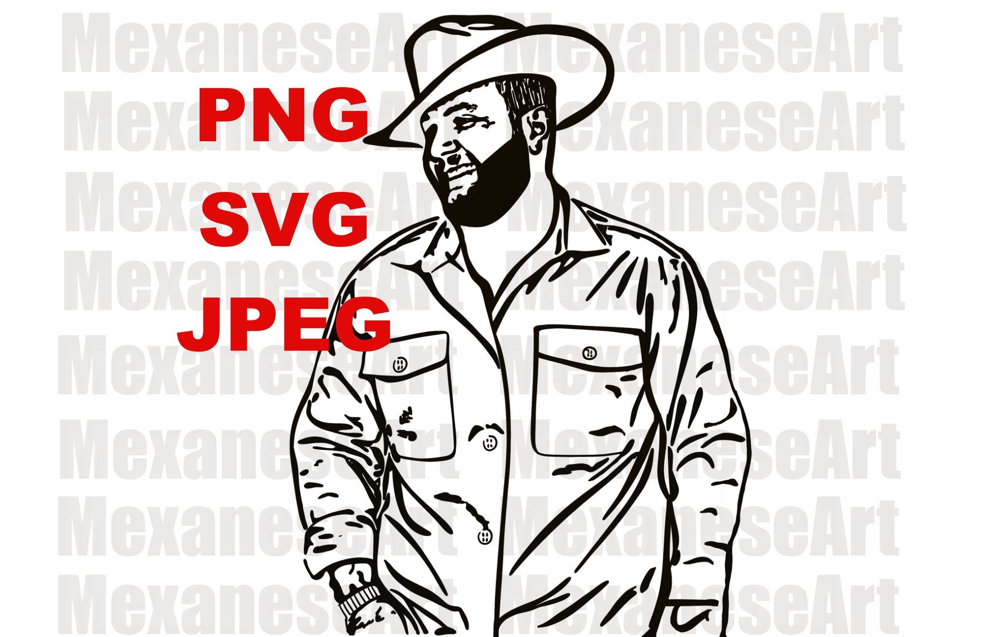 Carin Leon PNG JPEG SVG Banda Mexicano Cricut - Etsy México