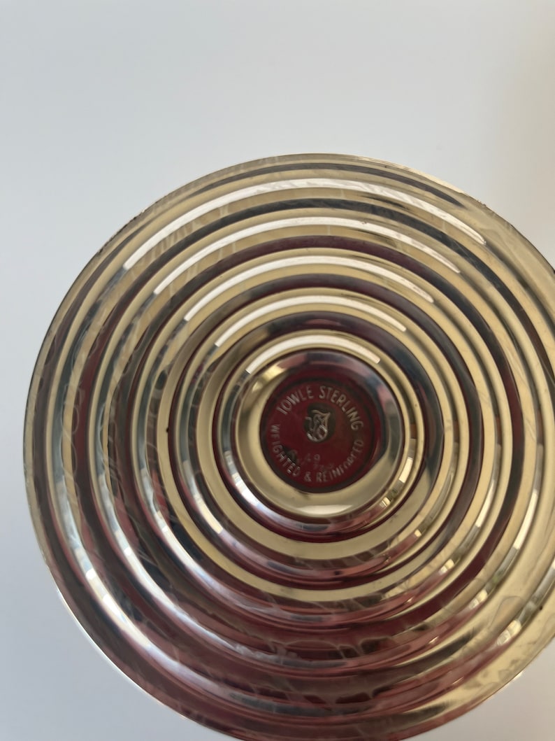 Vintage Towle Sterling Silver Candleholder - Etsy