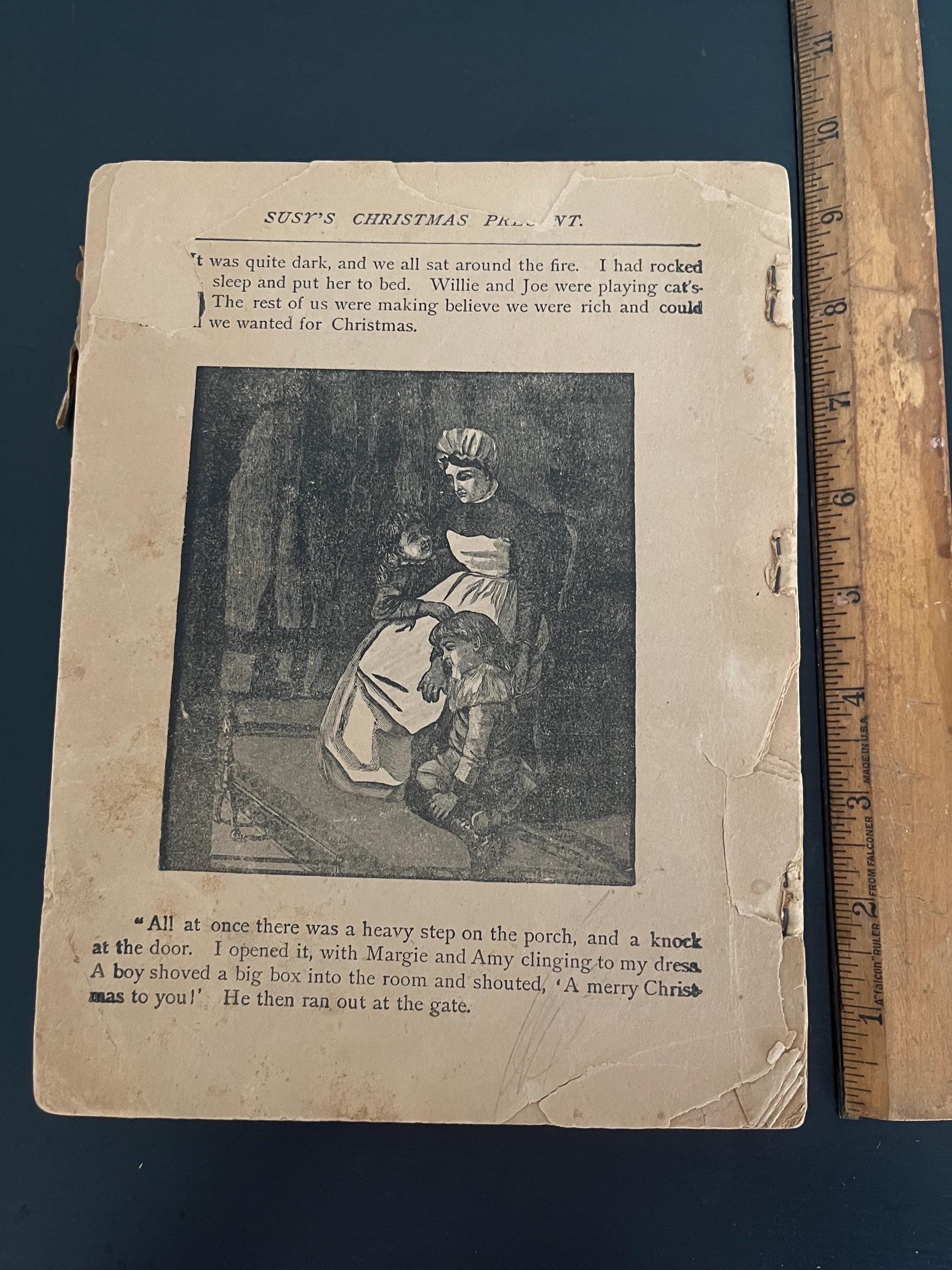 4 Beautiful but Poor Condition Books With Winter, Christmas & Autumn ...