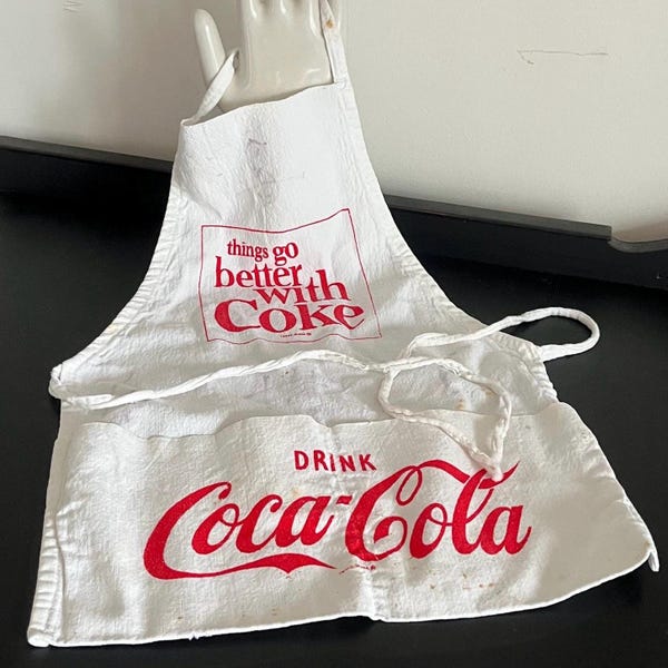 Coca Cola Apron - Etsy