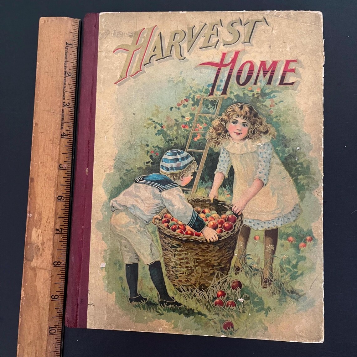 4 Beautiful but Poor Condition Books With Winter, Christmas & Autumn ...