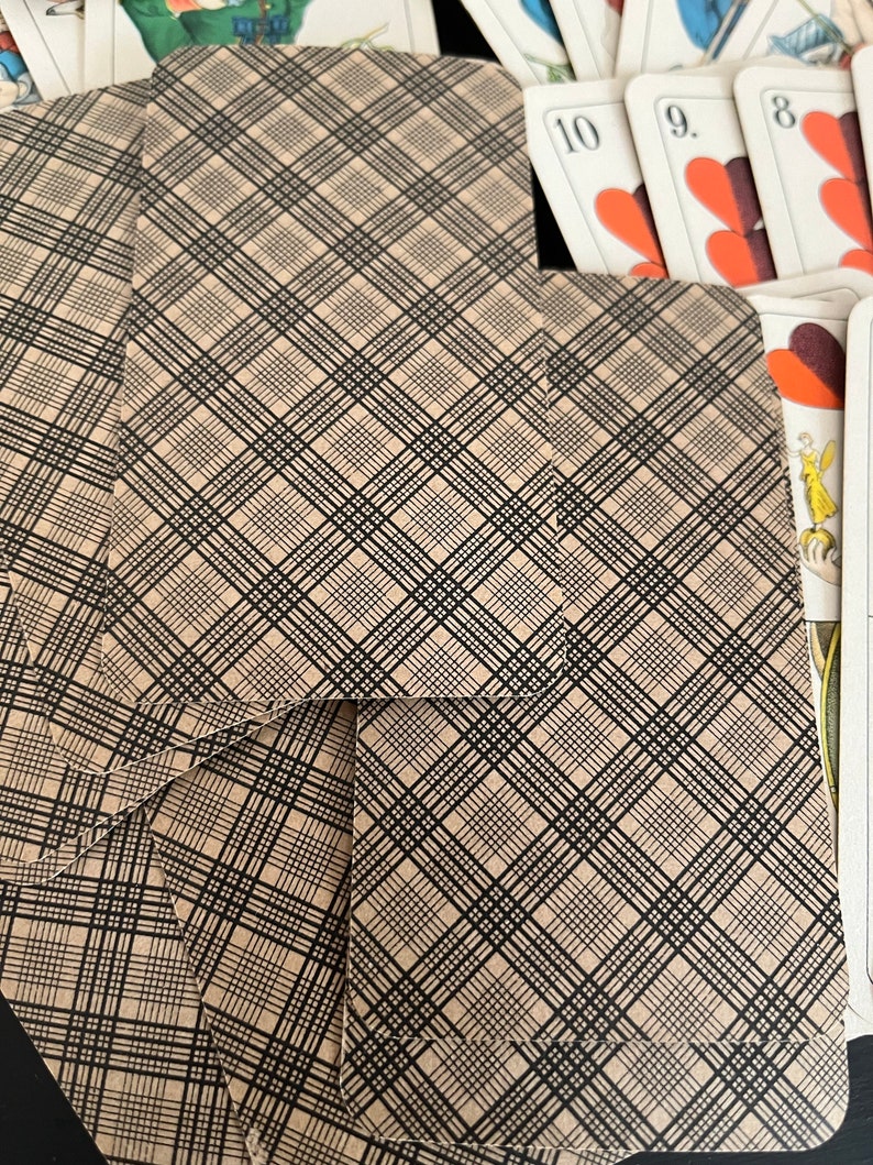 Antique German Playing Cards Feine Skat Karten Full Deck of 32 German ...