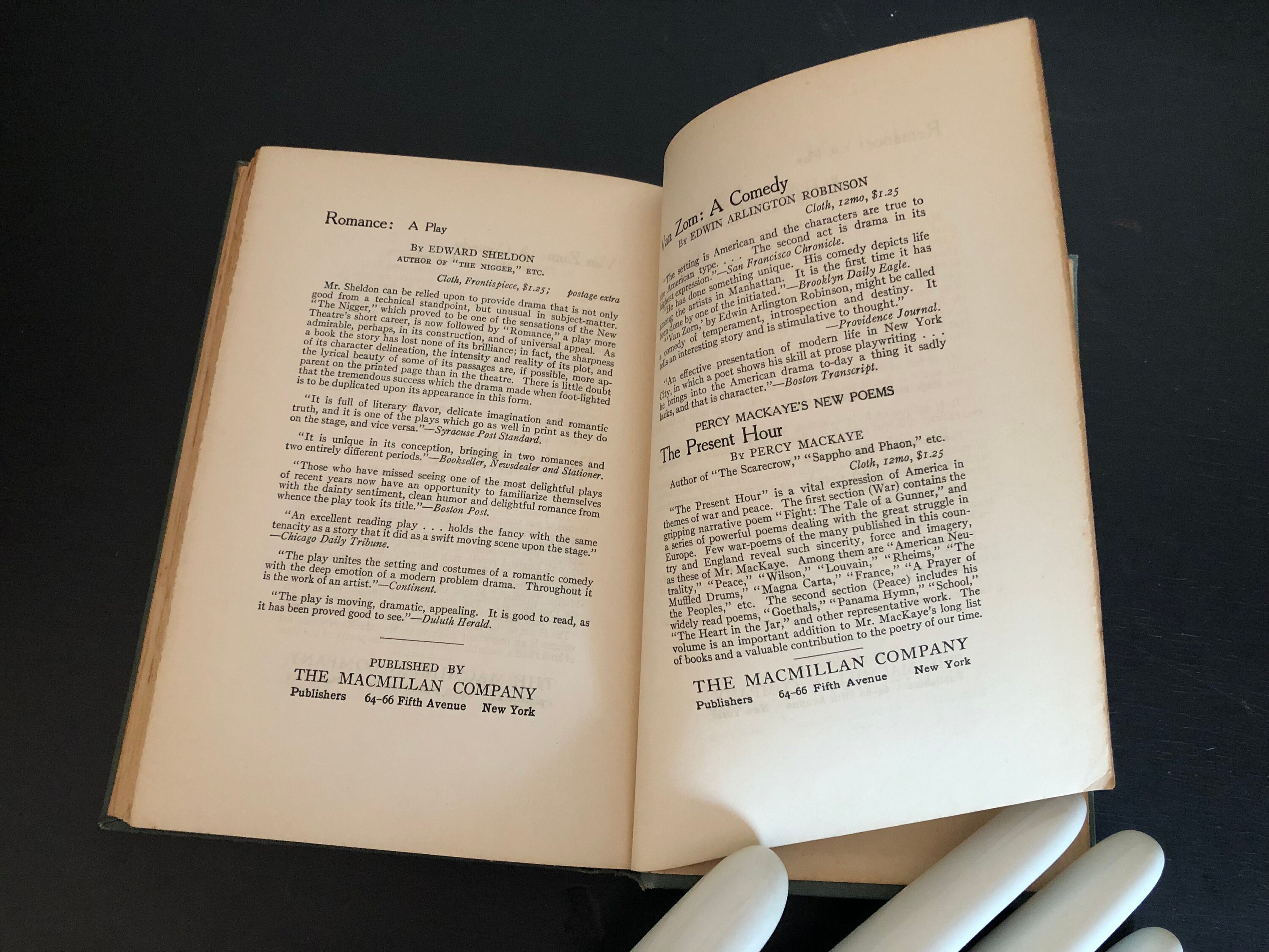 1915 Spoon River Anthology by Edgar Lee Masters First Edition - Etsy