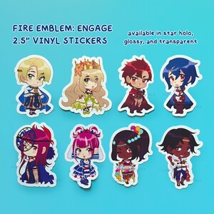 FE: Engage Vinyl Stickers - Etsy