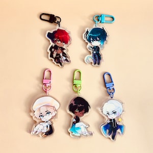 Obey Me! Acrylic Charms - Etsy