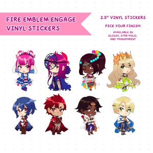 FE: Engage Vinyl Stickers - Etsy