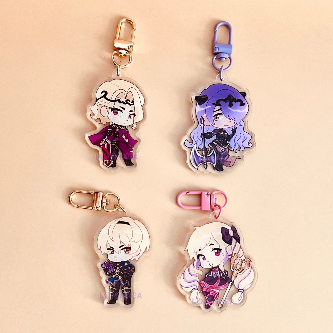 Fire Emblem: Fates Acrylic Charms - Etsy