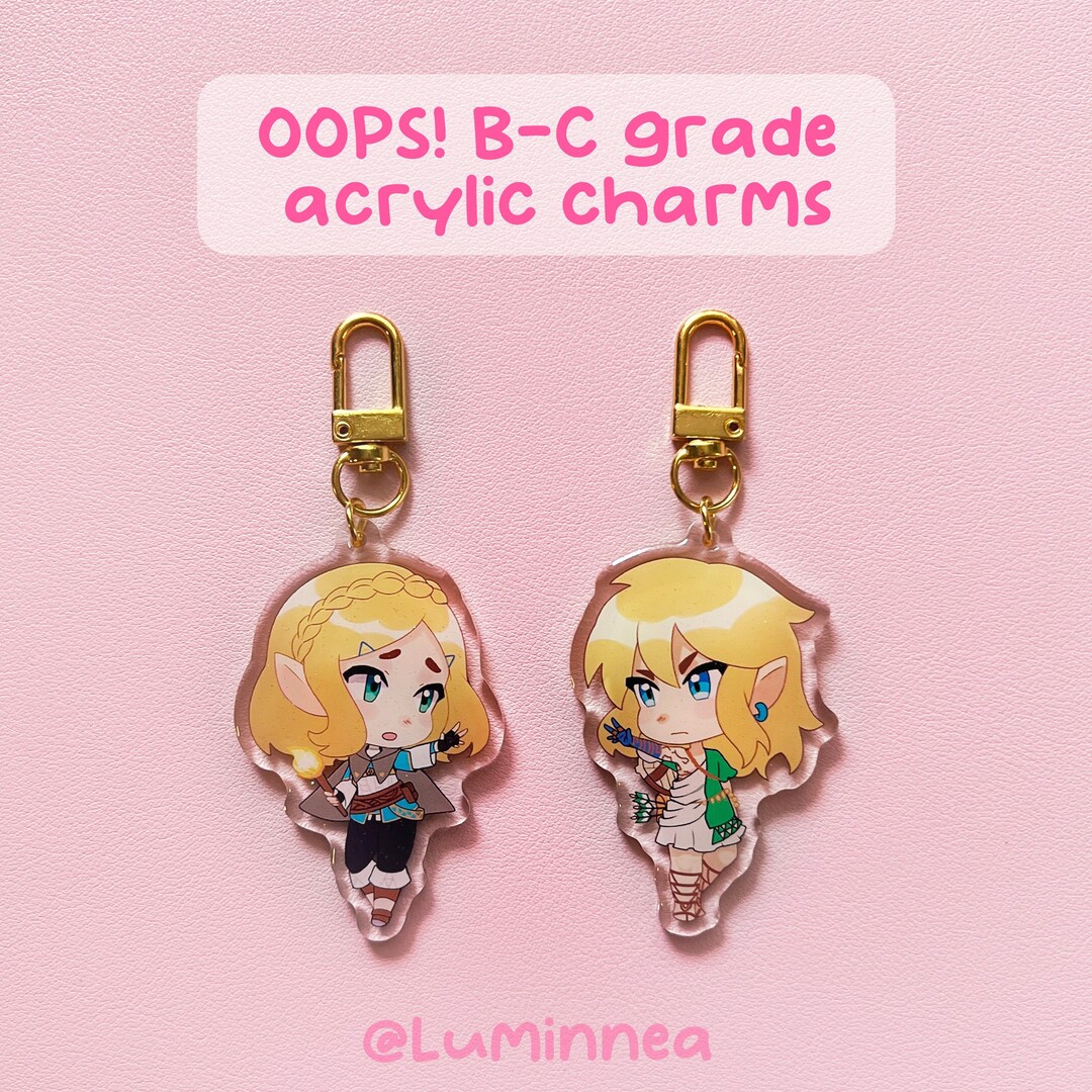 B-C Grade Legend of Zelda: Totk Acrylic Charms - Etsy