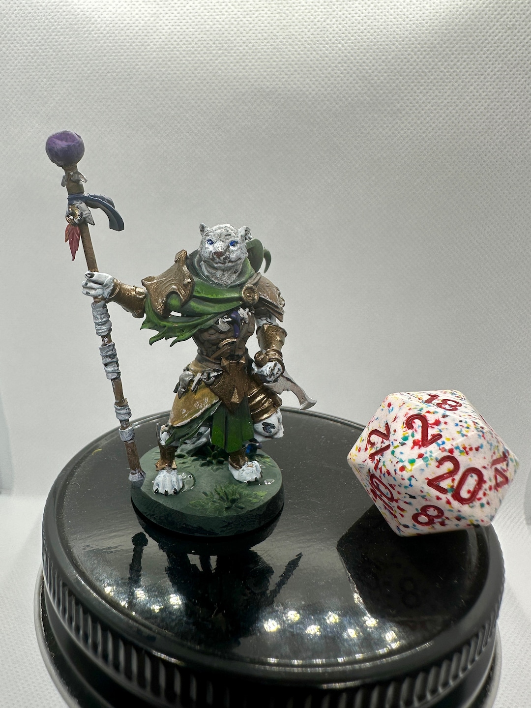 Tabaxi Snow Leopard - Etsy