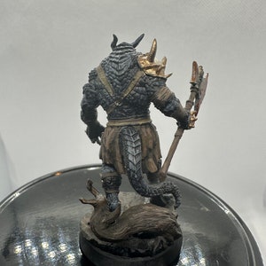 Dragonborn Barbarian Miniature Hand Painted - Etsy