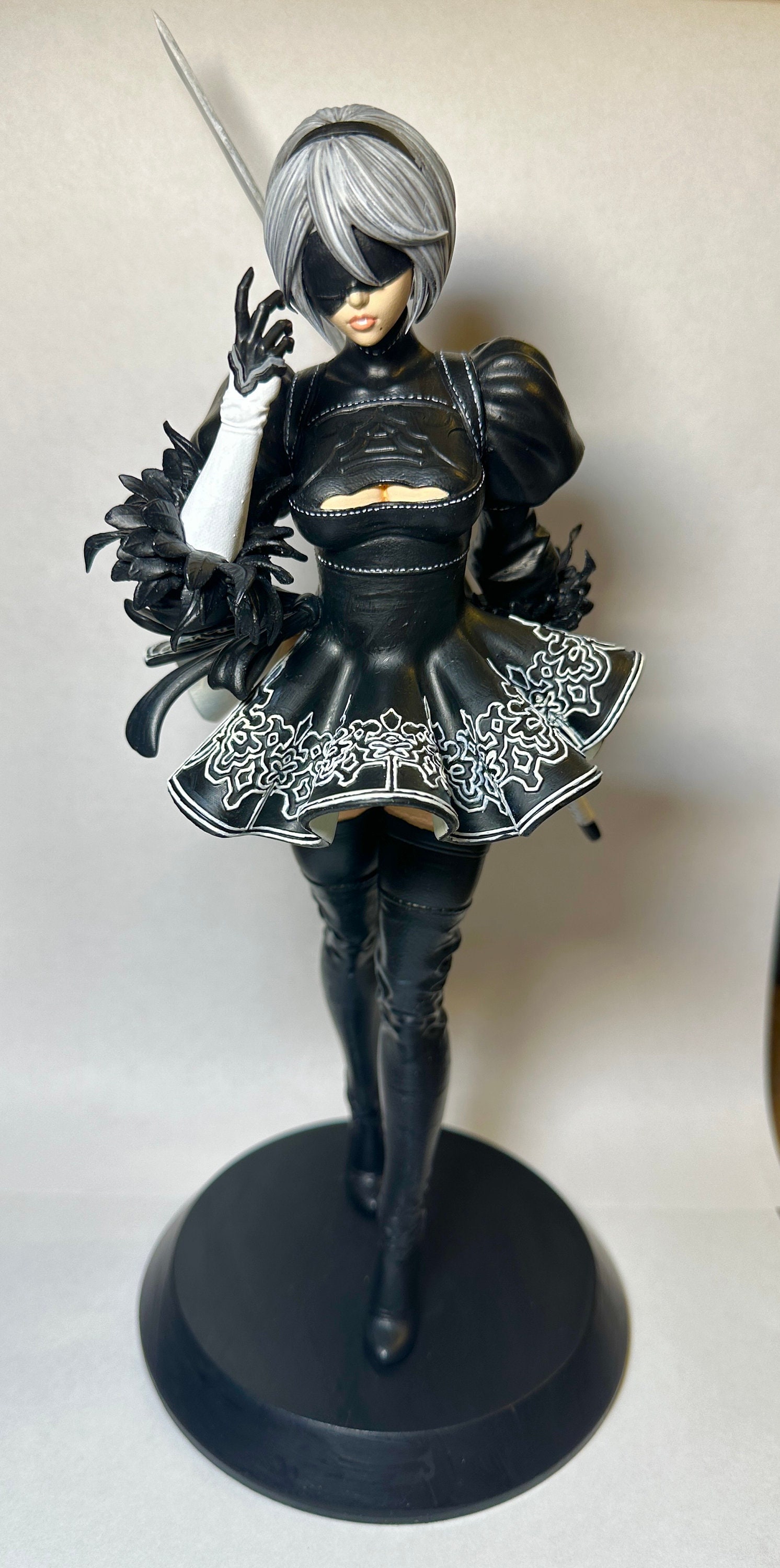 Nier Automata Yorha No. 2 Type B Hand Painted Model - Etsy