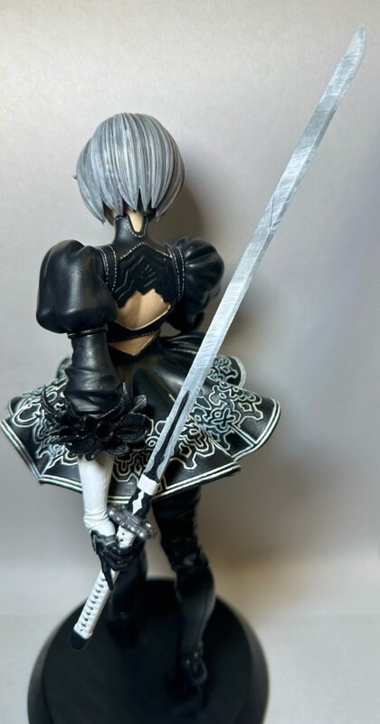 Nier Automata Yorha No. 2 Type B Hand Painted Model - Etsy