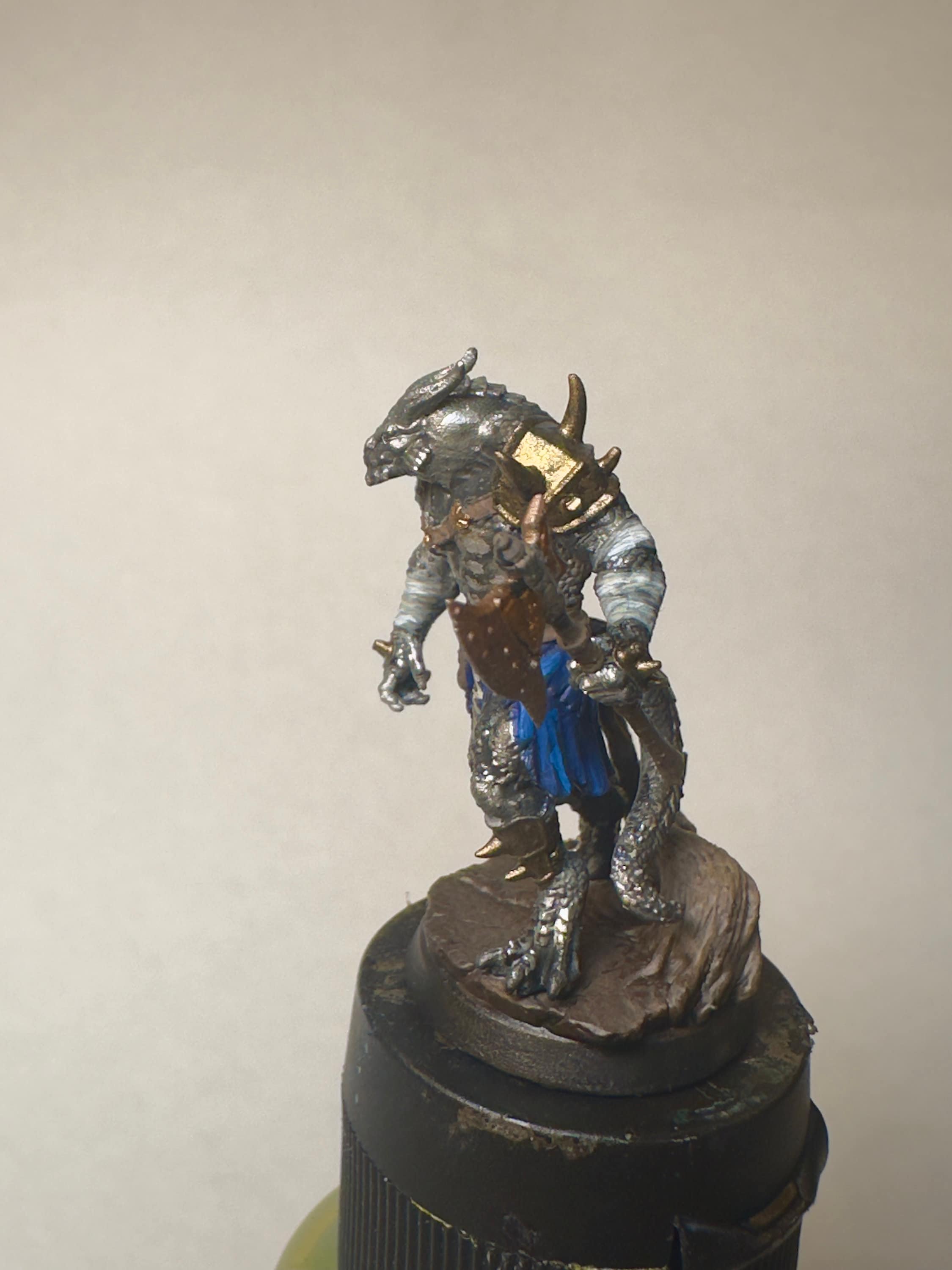Dragonborn Barbarian Miniature Hand Painted - Etsy