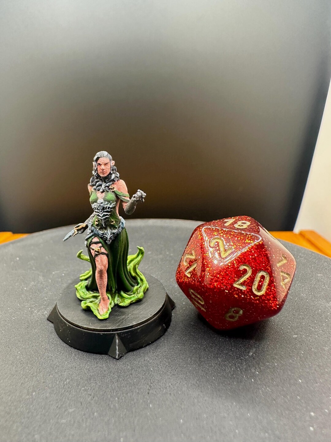 Maude Lacroix, Vampire Half Elf Sorcerer Warlock Hand Painted - Etsy