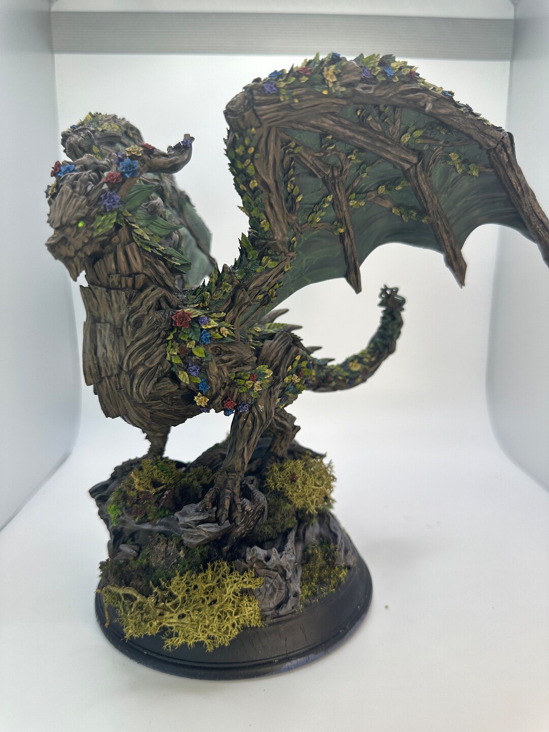 Ancient Fey Dragon Underthwyn Hand Painted - Etsy