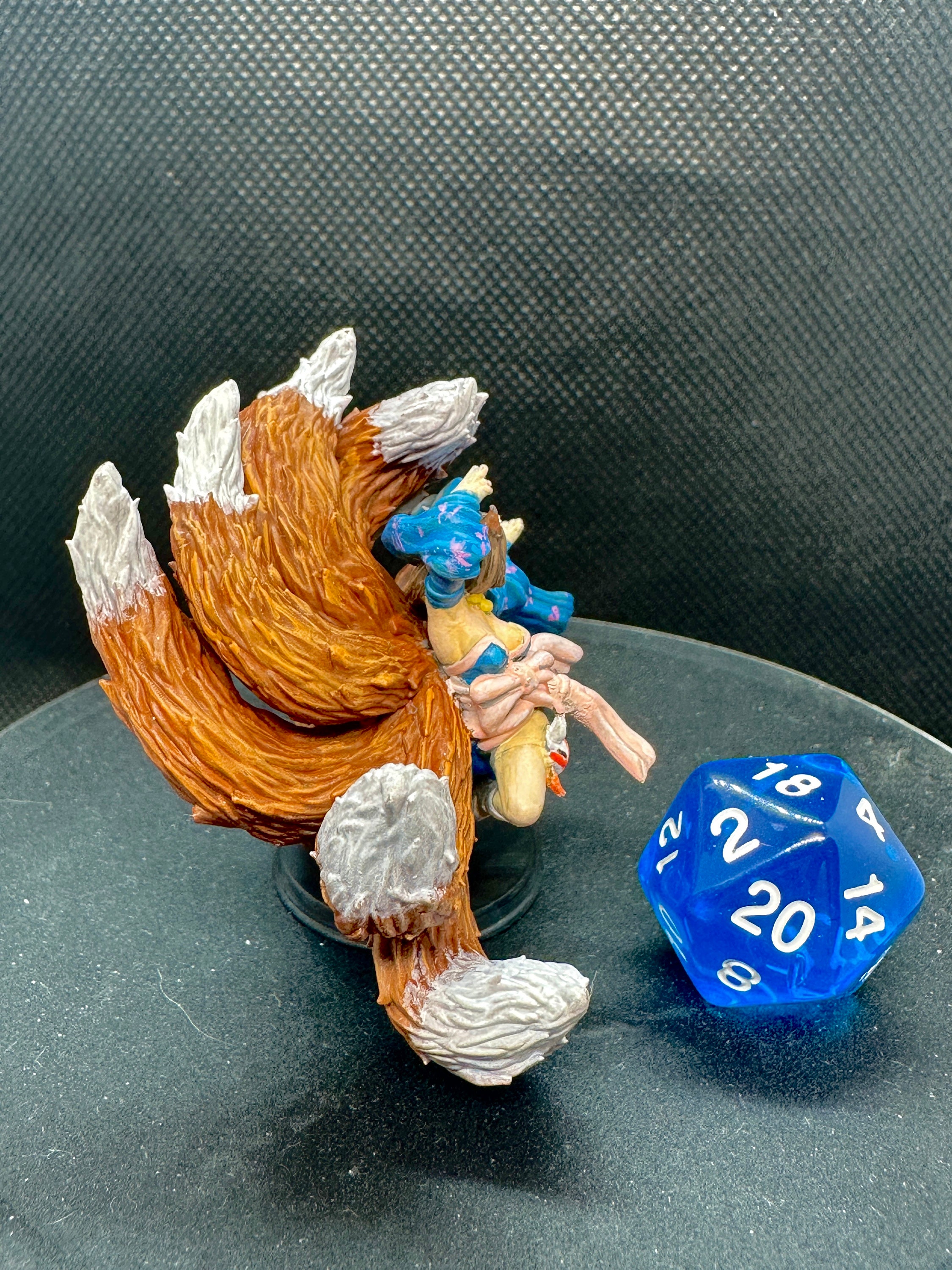 Kitsune Miniature Hand Painted - Etsy