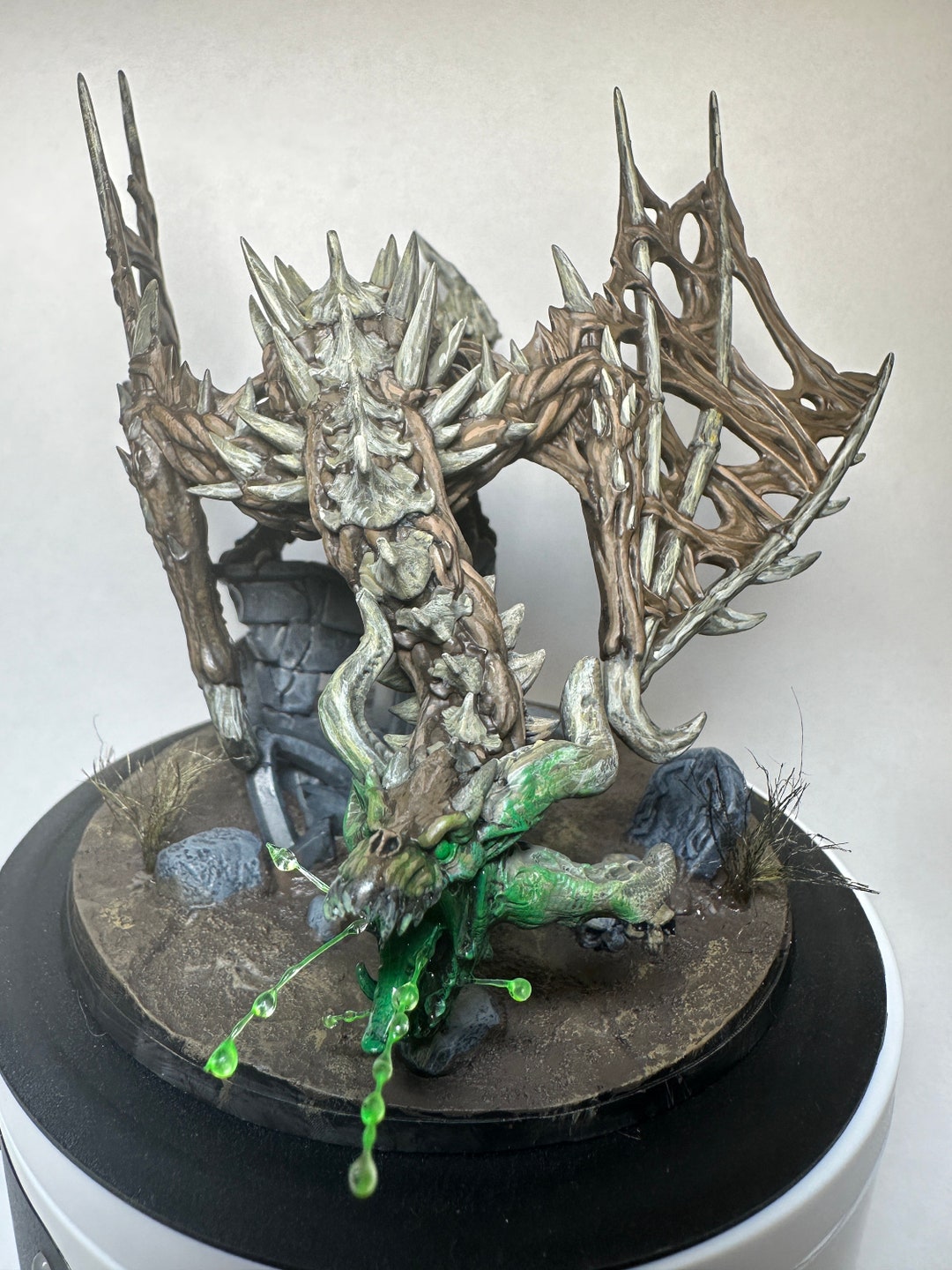 Corrupted Dragon Miniature Hand Painted - Etsy