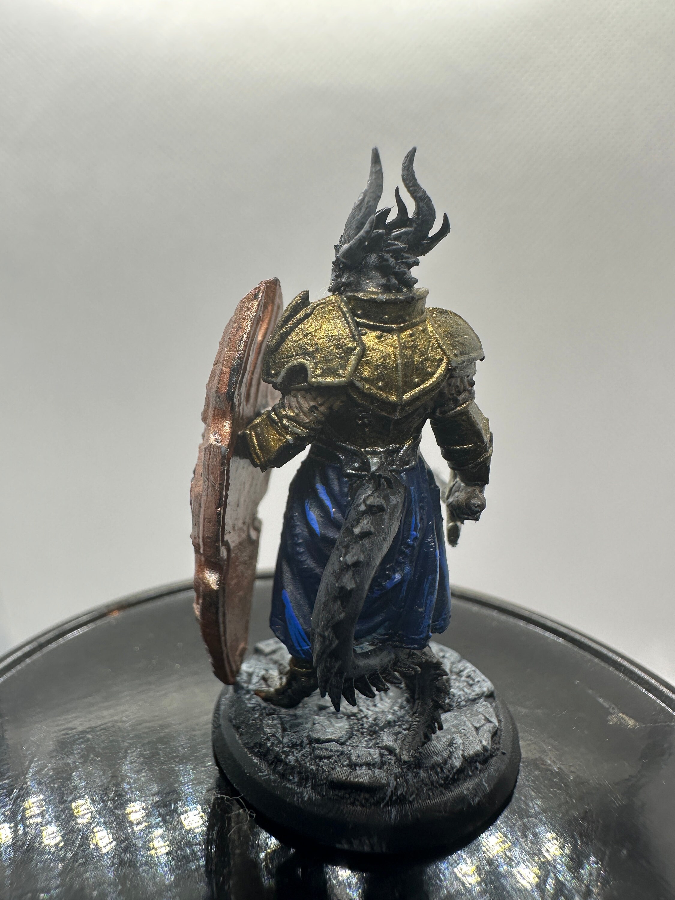 Dragonborn Paladin Miniature Hand Painted - Etsy