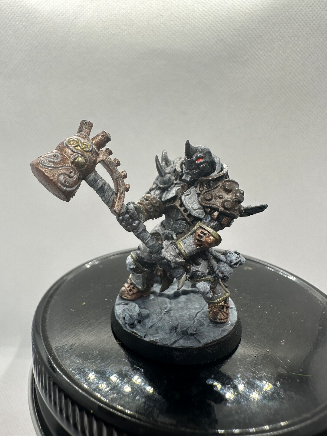 Warforged Barbarian Miniature Hand Painted - Etsy