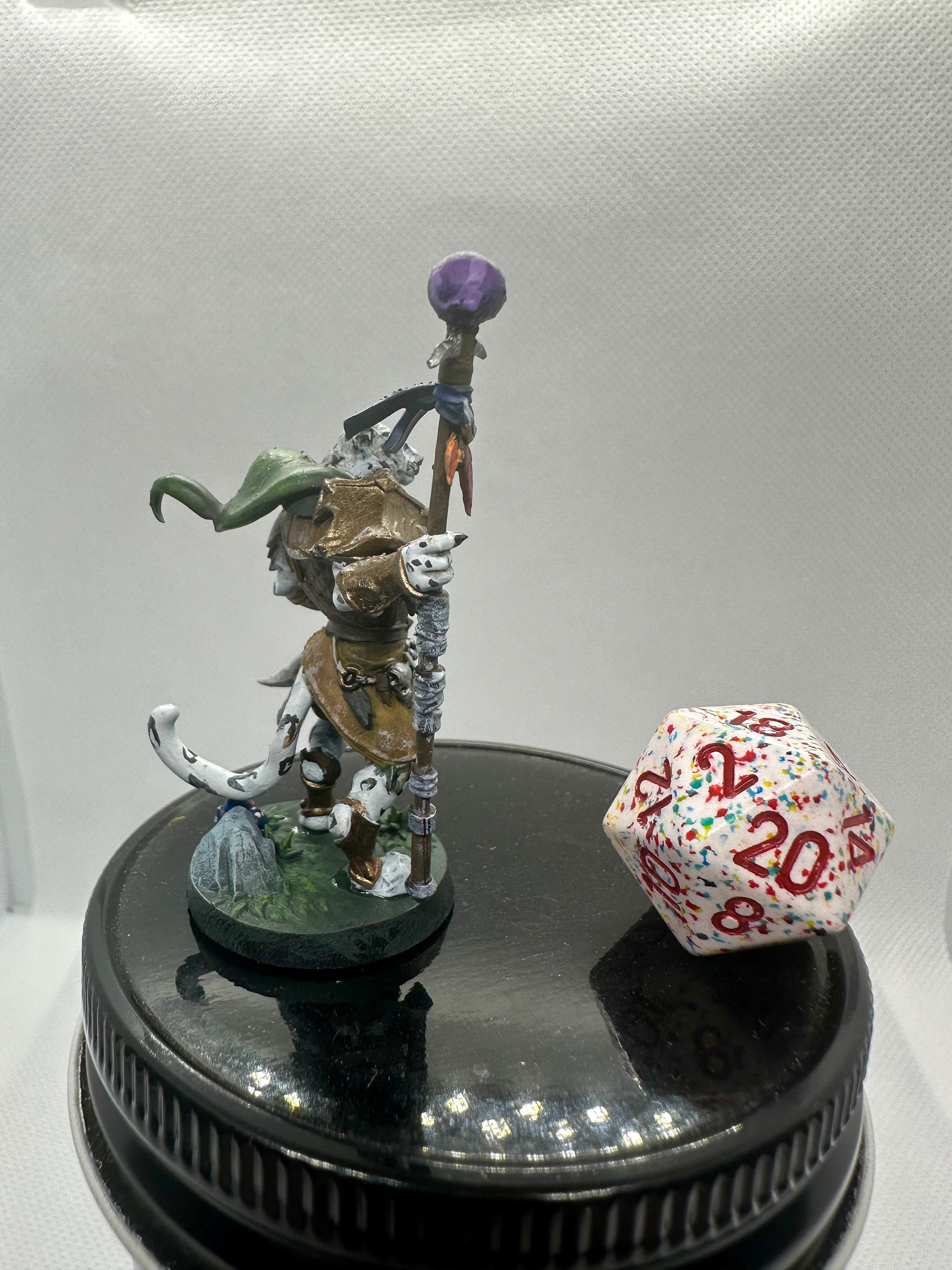 Tabaxi Snow Leopard Miniature Hand Painted - Etsy