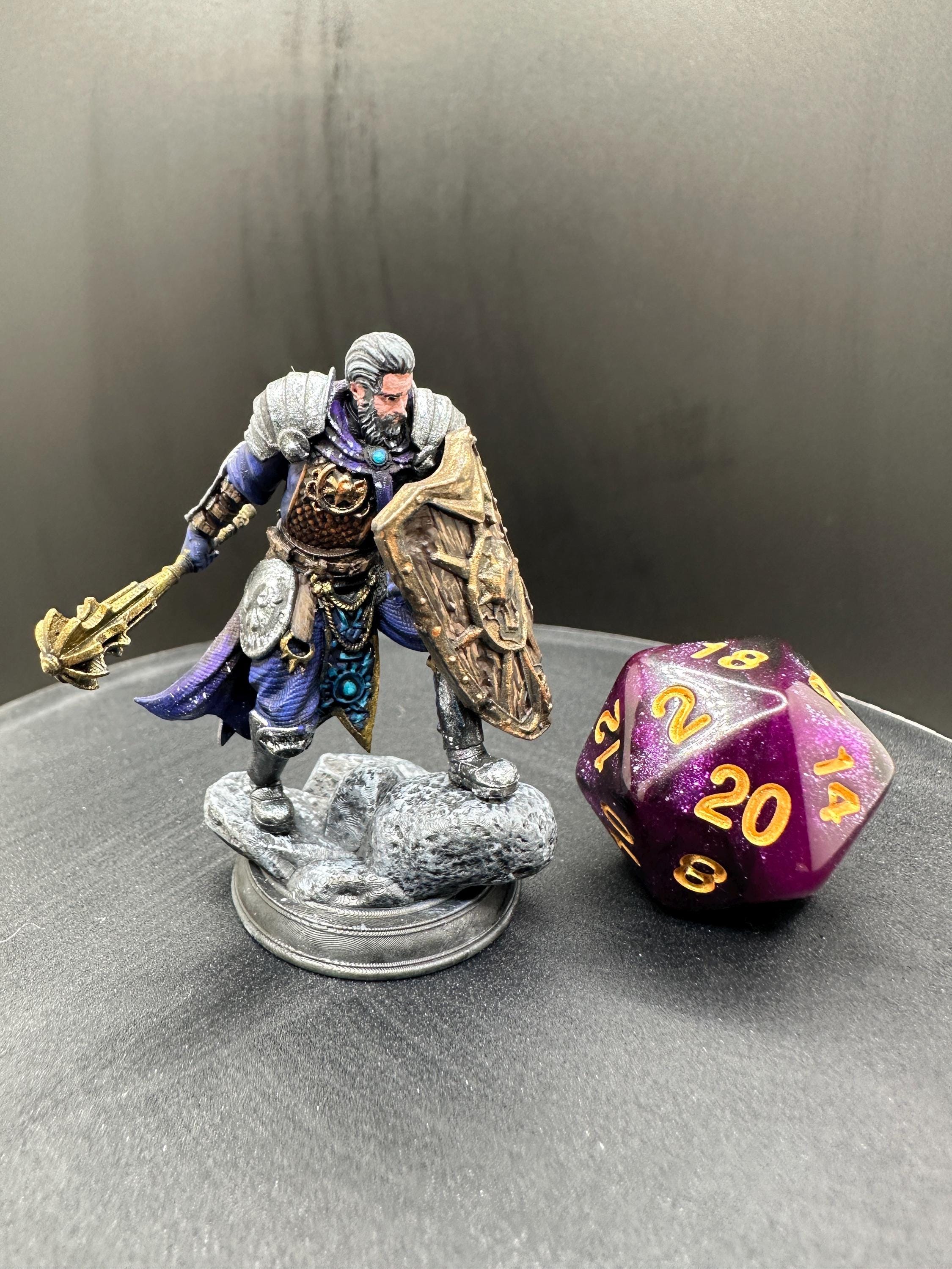 Human Male Cleric Miniature Hand Painted - Etsy
