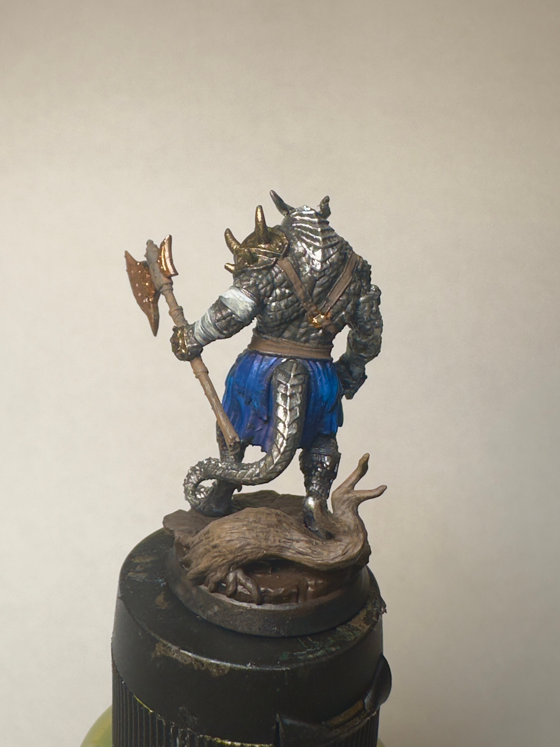 Dragonborn Barbarian Miniature Hand Painted - Etsy